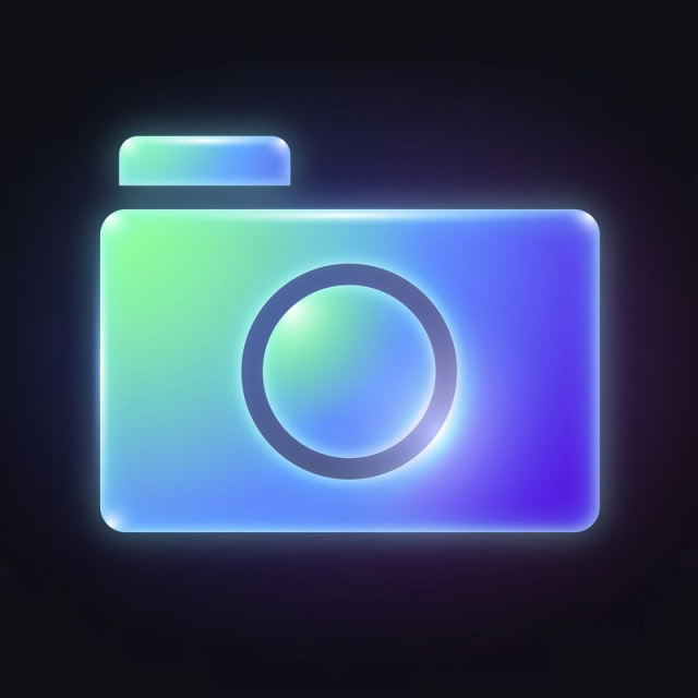 Free: Camera app icon, neon glow | Free Icons - rawpixel - nohat.cc
