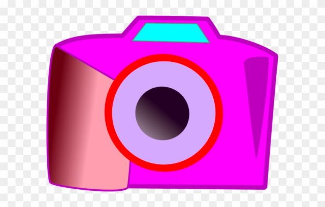 Free: Camera Clipart Purple - Camera - nohat.cc