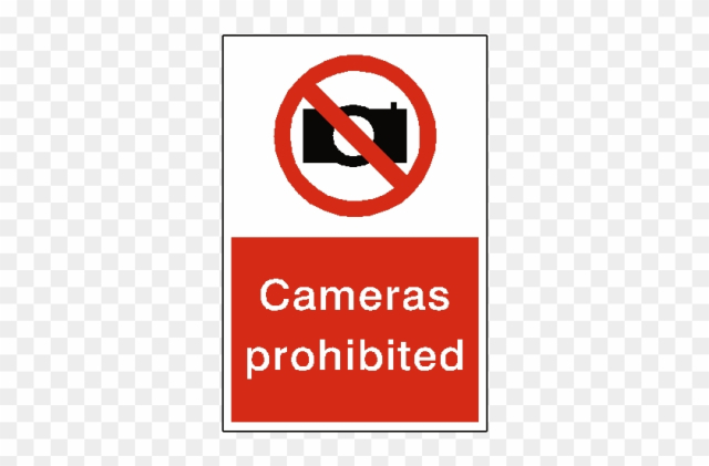 Free: Cameras Prohibited Sign - Photography Sign - nohat.cc