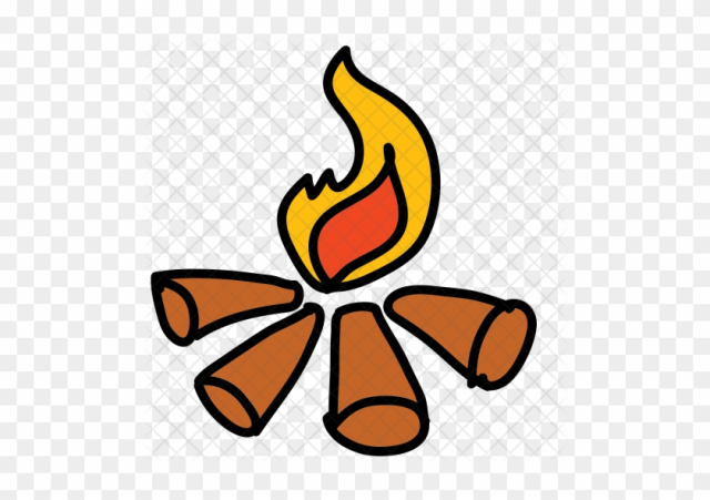 Free: Campfire Icon - Nature - nohat.cc