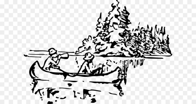 Free: Canoe, Clip Art Transportation, Canoe Camping, Boating PNG - nohat.cc