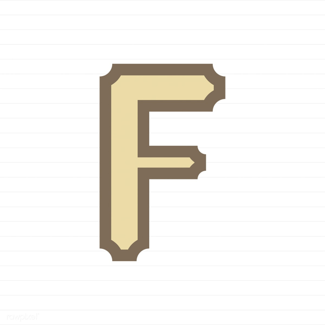 Free: Capital letter F symbol illustration | Free stock vector - 488564 ...