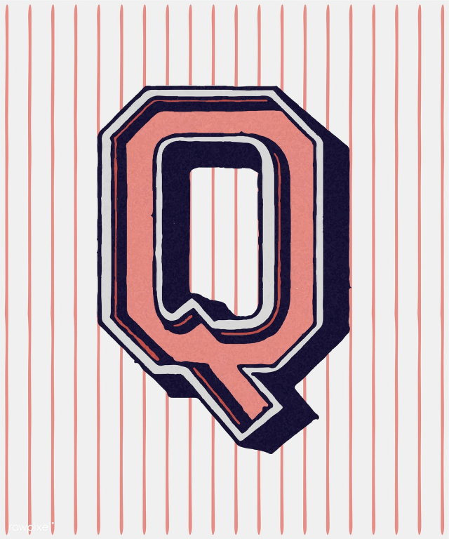 Free: Capital letter Q vintage typography style | Free stock vector ...
