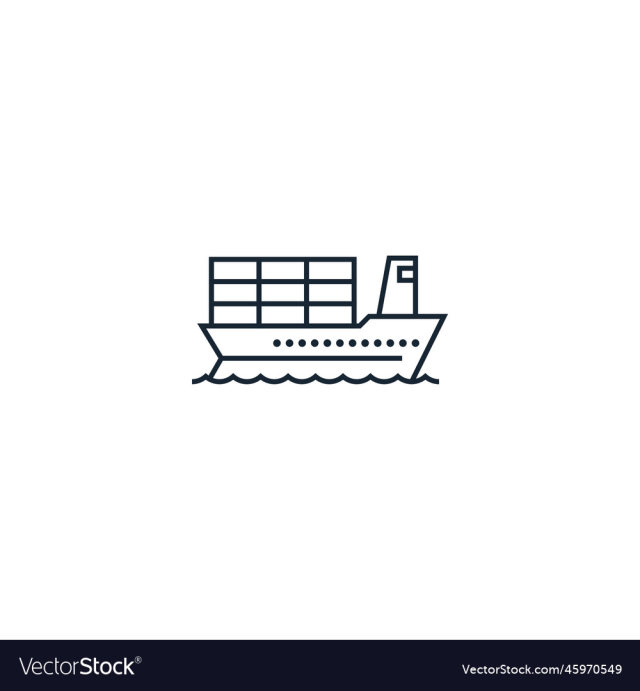 Free: cargo ship creative icon from transport icons - nohat.cc