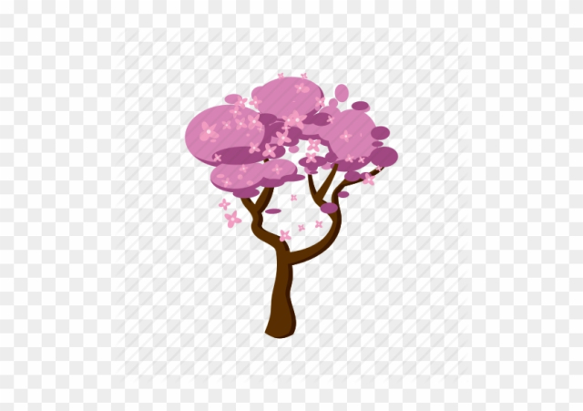 Free: Cartoon Cherry Blossom Tree - Cherry Blossom Tree Cartoon - nohat.cc