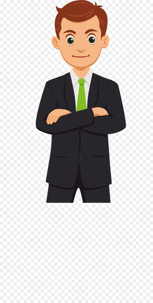 Free: Cartoon Commerce - Vector cartoon business man - nohat.cc