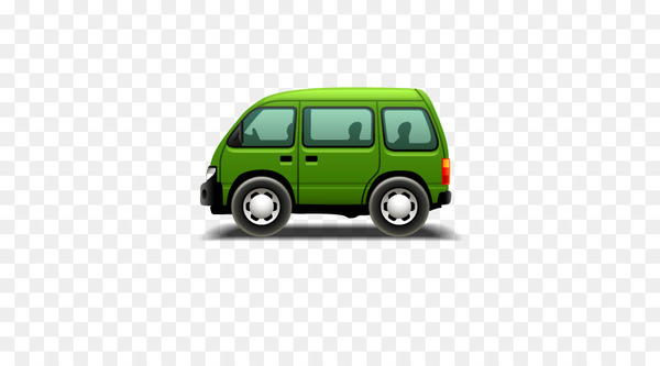 Free: Cartoon Minivan - Vector cartoon car - nohat.cc