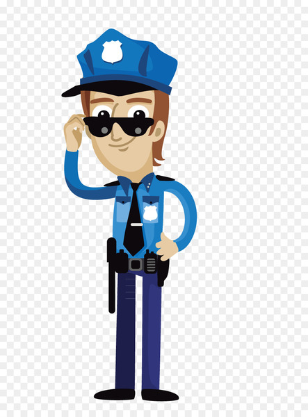 Free: Cartoon Police officer Clip art - Police uncle - nohat.cc