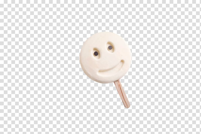 Free: Cartoon, Pure white smiley face shape candy transparent ...