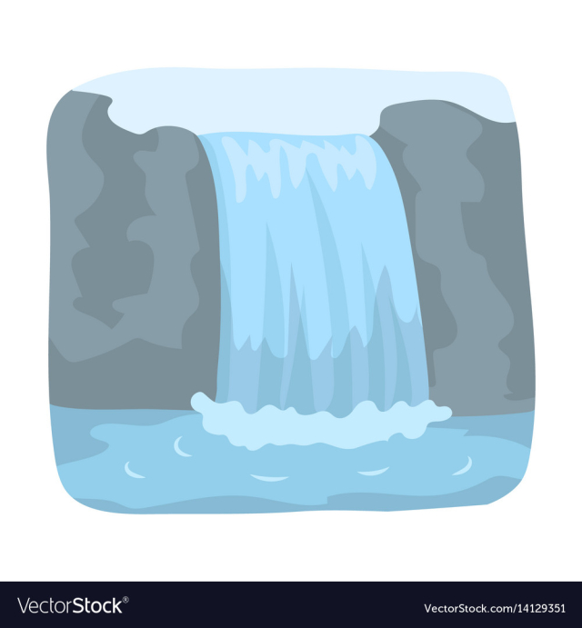 Free: Cartoon Rainbow Waterfall Vector Images (19) - nohat.cc