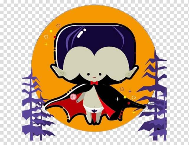 Free: Cartoon Vampire Halloween , Cartoon Vampire transparent ...
