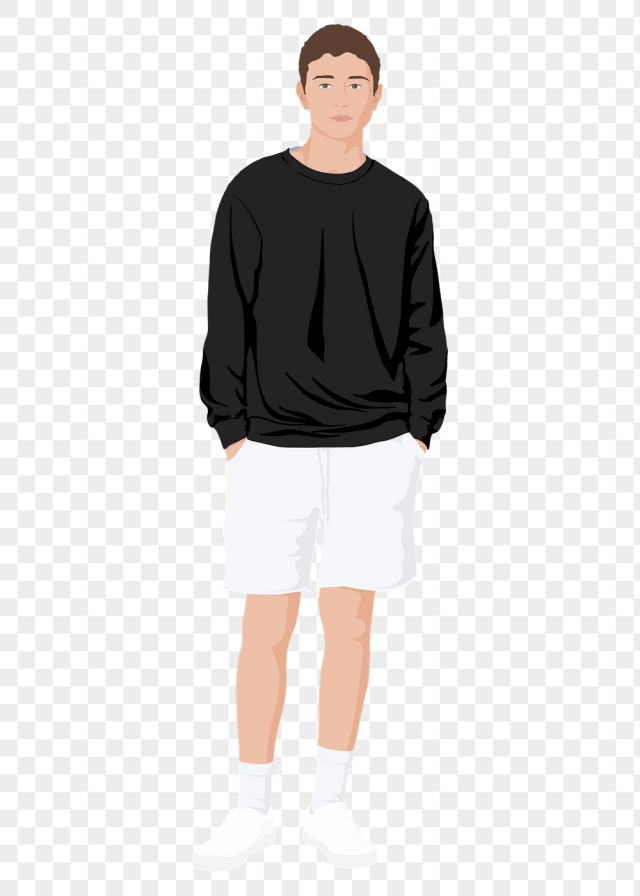 Free: Casual man png sticker illustration, | Free PNG - rawpixel - nohat.cc