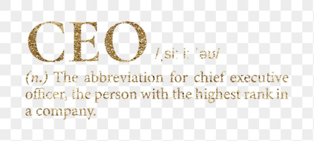 Free: CEO png dictionary word sticker, | Free PNG - rawpixel - nohat.cc