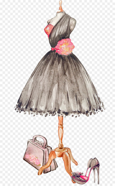 Free: Chanel Fashion Clip art - Dresses - nohat.cc