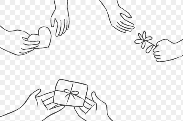 Free: Charity doodle png sticker border, donation… | Free stock ...