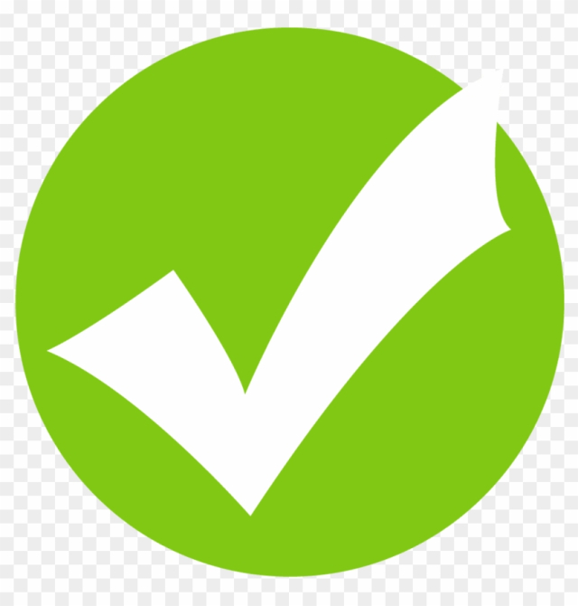 Green Check Mark Png