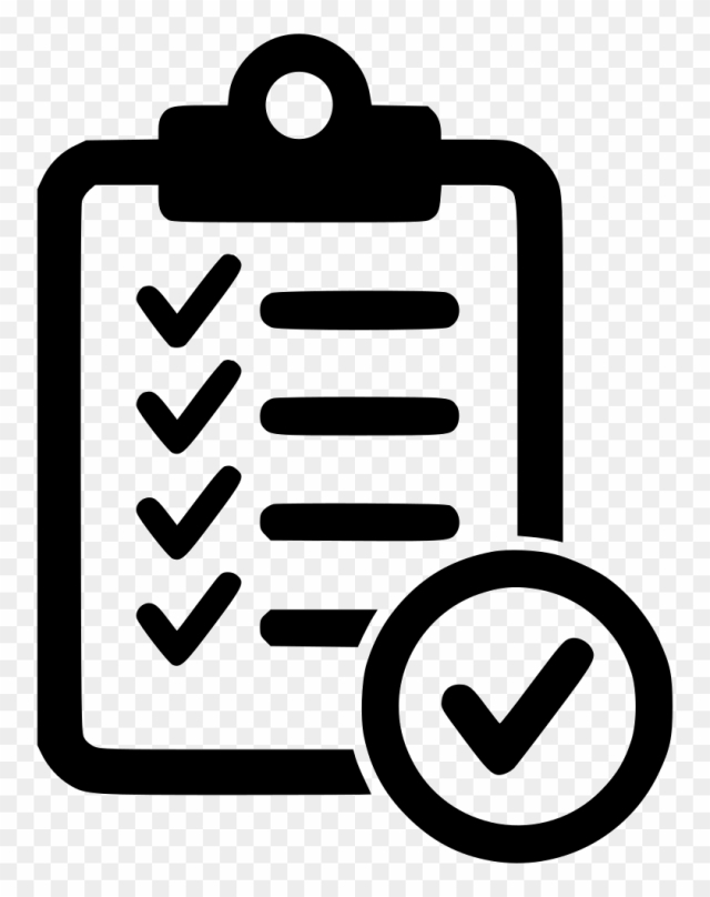 Free: Checklist Comments - Form Approved Icon - nohat.cc