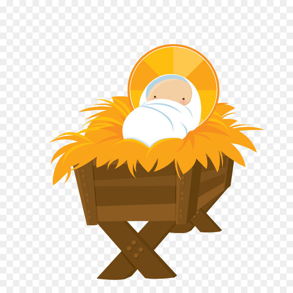 Jesus Manger Clip Art