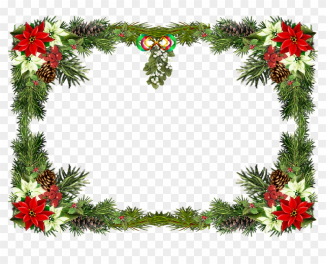 Free: Christmas Borders And Frames Green Borders - Christmas Photo ...