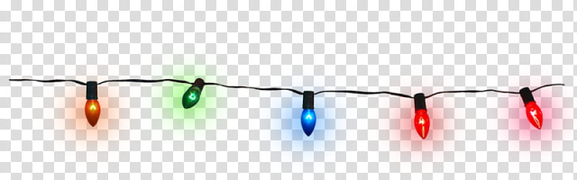 Free: Christmas Lights s, multicolored string lights transparent ...