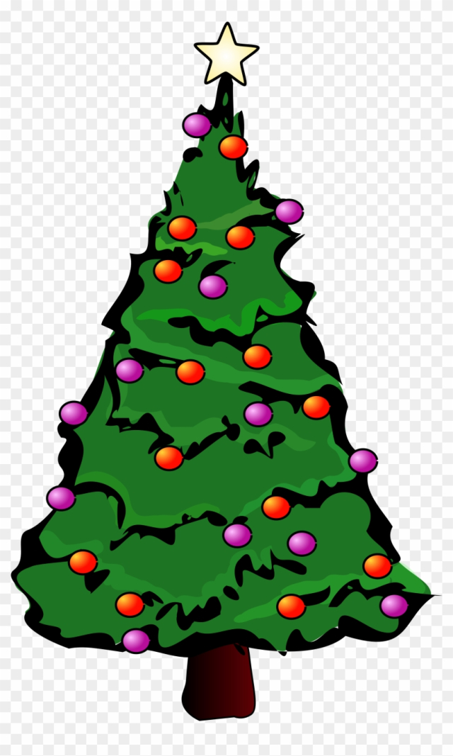 Free: Christmas Tree Clip Art Free - Christmas Tree Greeting Cards ...