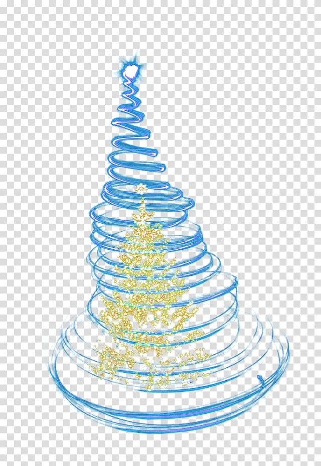 Free: Christmas tree Light Christmas decoration, Abstract Christmas tree light effect ...