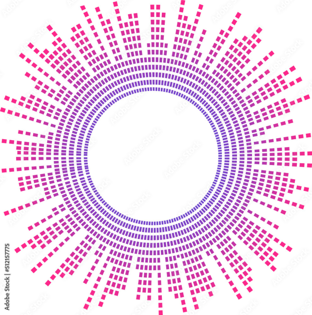 Free: Circle Audio Wave Neon Round Music Beat Sound Sign - nohat.cc