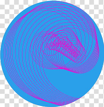 Free: Circles, pink spiral lines illustration transparent background ...