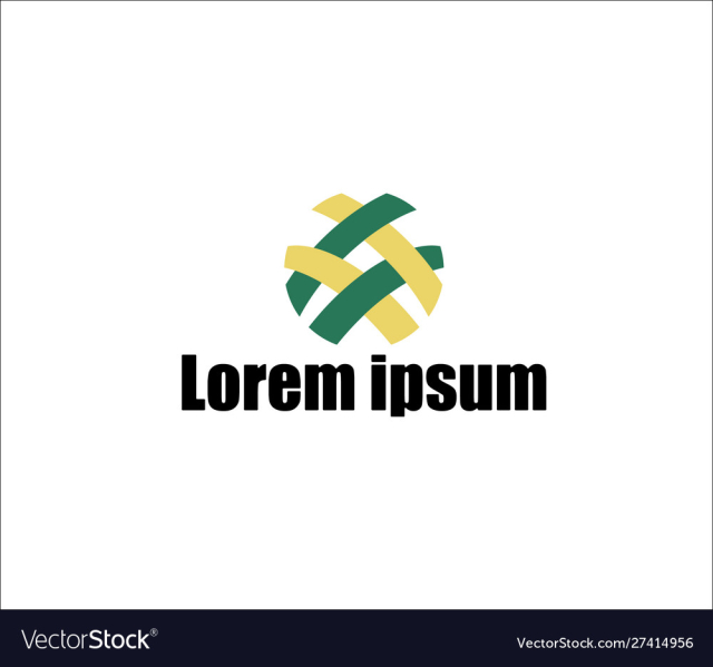 Free: Circular shape overlapping logo vector image - nohat.cc