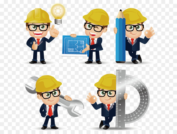 Free: Civil Engineering Euclidean vector - Construction engineer ...