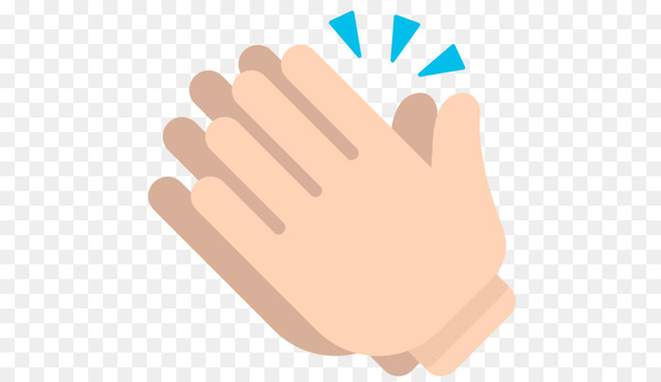 Free: Clapping Emoji Applause Hand Live television - hand emoji - nohat.cc