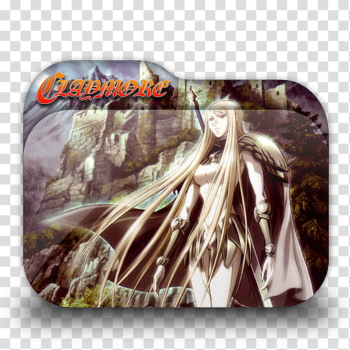 Free: Claymore Anime Folder Icon, Glademore transparent background PNG ...