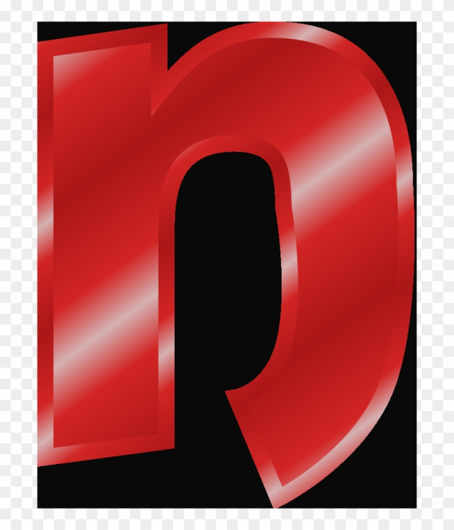Free: Clip Art Effect Letters Alphabet Red Rounded N Clipart - Clip Art ...