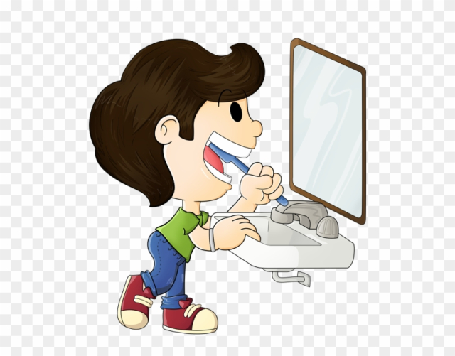Free: Clip Art For Hygiene For Kids - Good Oral Hygiene Clipart - nohat.cc