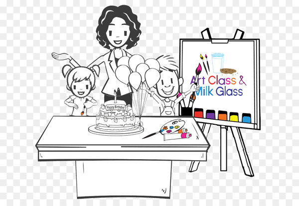 Free: Clip art Illustration Cartoon Human behavior Line art - attaching ...