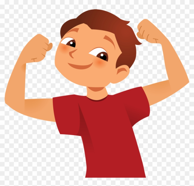Free: Clip Art Images Of Strong Boy Cliparts - Brave Clipart - nohat.cc