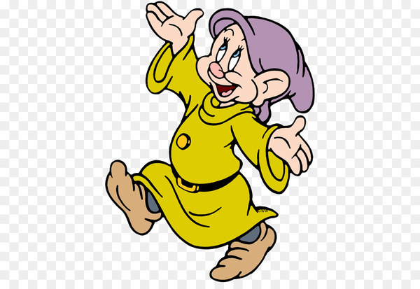Free: Clip art Thumb Image Cartoon Character - dopey vector - nohat.cc