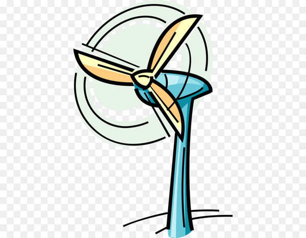 Free: Clip art Wind power Energy Wind turbine Windmill - energy - nohat.cc