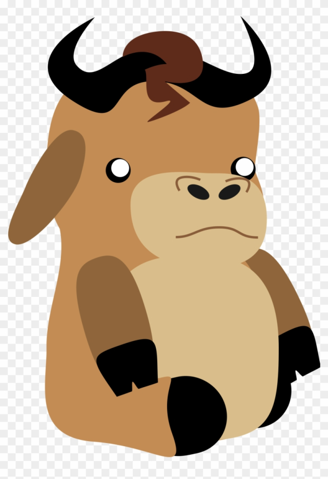 Free: Clipart Gnu - Baby Gnu - nohat.cc