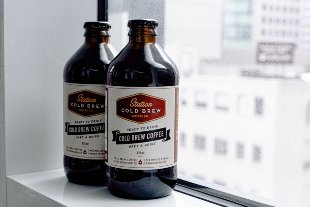 Free: Close-up Photo of Station Cold Brew Coffee Bottles by Window ...
