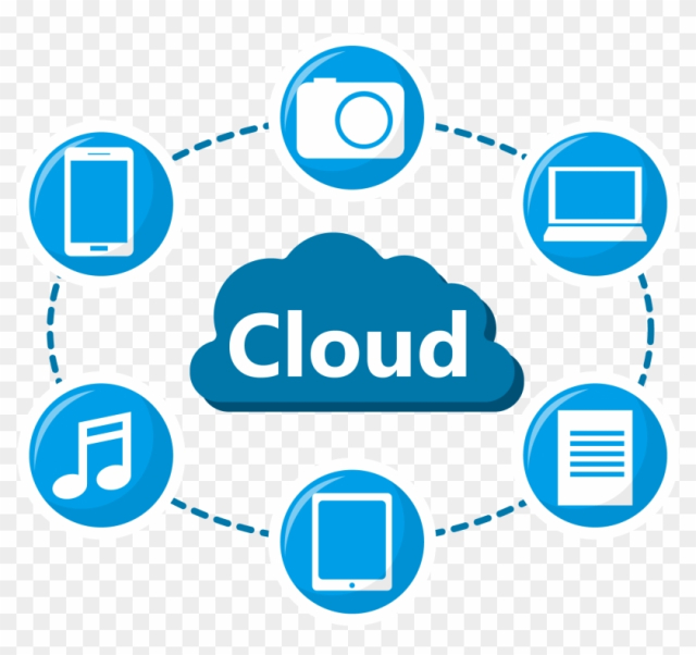 Free: Cloud Computing Download Icon - Cloud Storage Of Big Data - nohat.cc