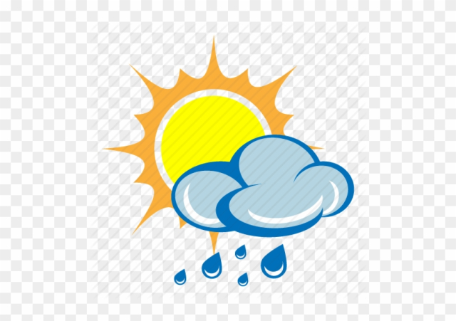 Free: Cloud, Drizzle, Rain, Shower, Storm, Sun, Weather Icon - Sun ...