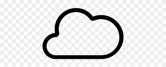 Free: Cloud Icon - Transparent Cloud Icon - nohat.cc