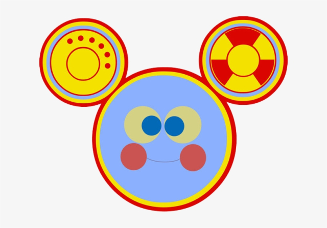 Free: Clubhouse Mickey Head, Toodles Face - Toodles Mickey Mouse ...