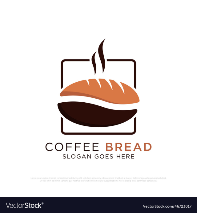 Free: coffee and bread cafe logo design best for food - nohat.cc