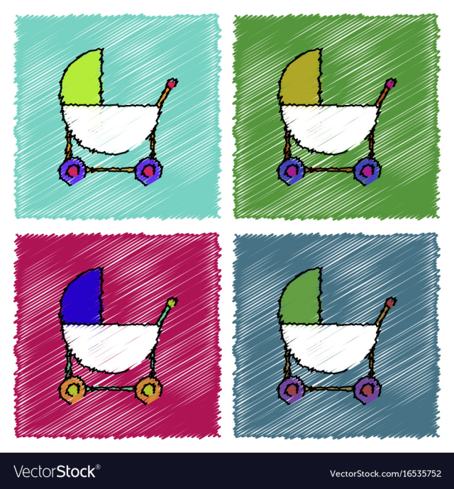 Free: Collection of flat shading style icons baby vector image - nohat.cc