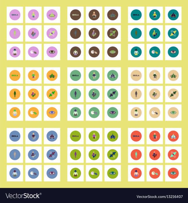 Free: Collection of stylish icons in colorful vector image - nohat.cc