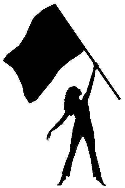 Free: Color Guard | C o l o r G u a r d | Dance silhouette, Color guard ...