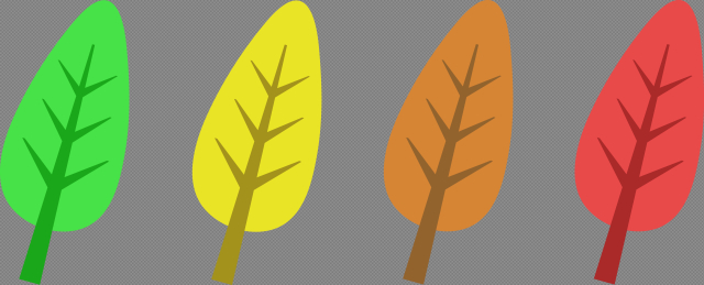 Free: Colored Autumn Tree Leaves - Free Clip Art - Clip Art Library ...