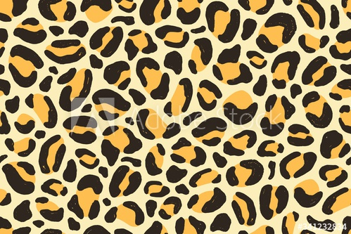 Free: Colorful african leopard animalistic fur texture seamless pattern ...